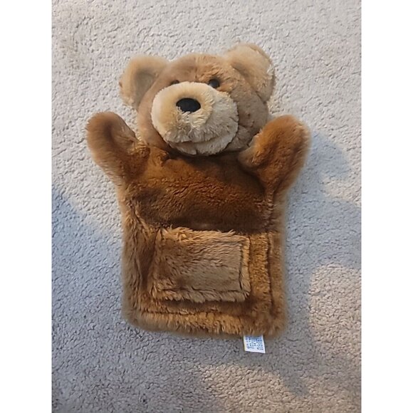 Dakin | Toys | Vintage Dakin Tan Teddy Bear Hand Puppet 984 Plush ...